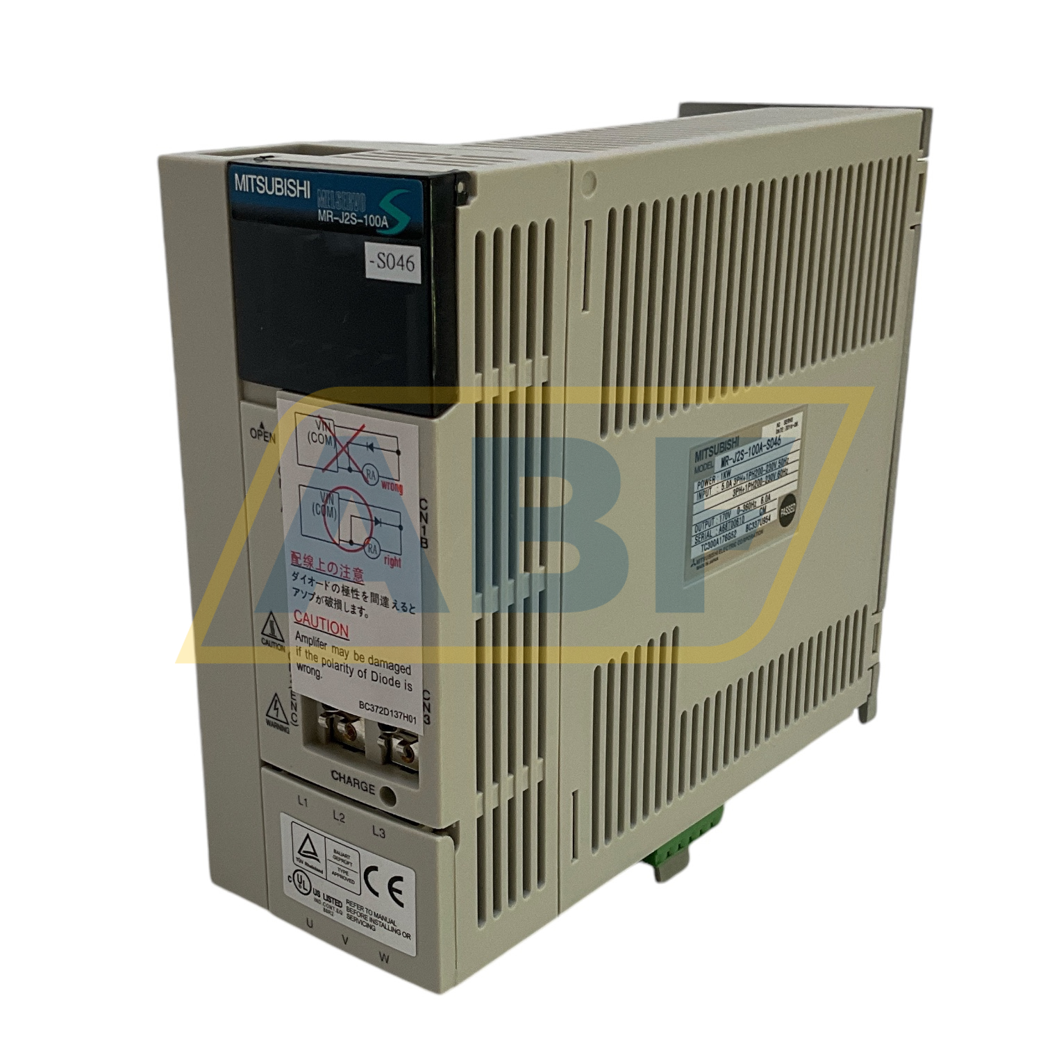 MR-J2S-100A-S046 Mitsubishi • ABF Store