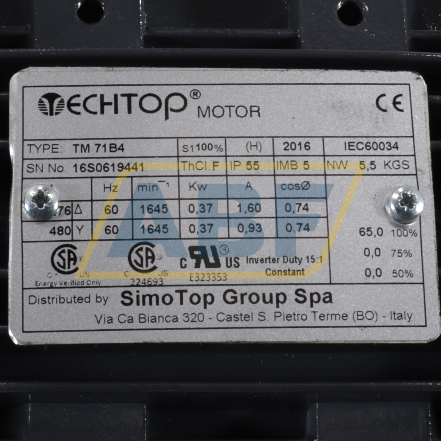 TM71B4-B5 TechTop Motor • ABF Store